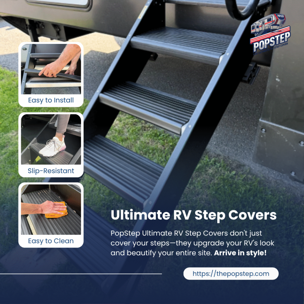 Why PopStep Is The Best RV Step Cover | Durable & Non-Slip