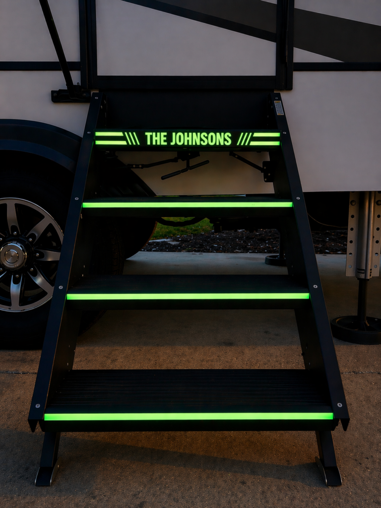 NightLine RV Step Edge Visibility Strips | NightLine By PopStep - Pop Step